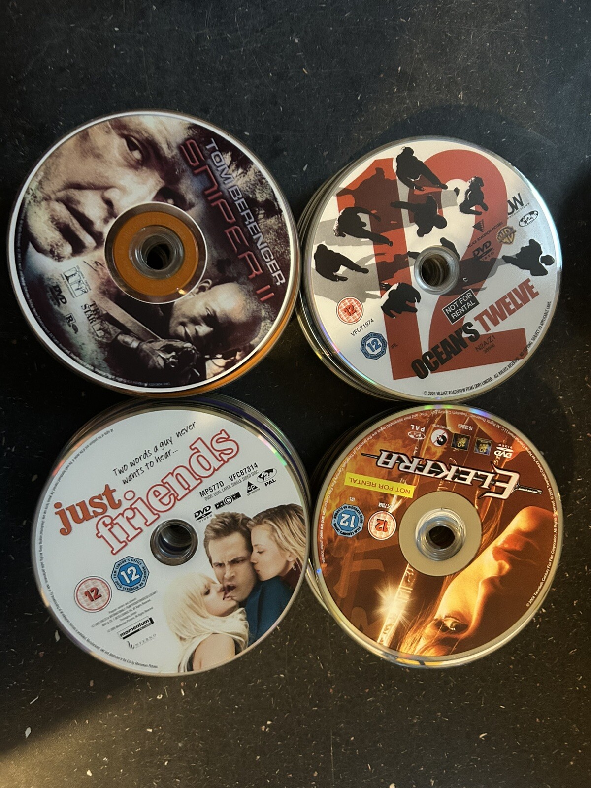 100 DVDS various Titles DISC only JOB LOT BUNDLE CHEAPEST ON EBAY FILM ...