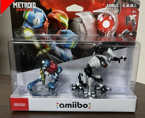 Nintendo amiibo Double Set Samus E.M.M.I. set Metroid Japan New Game ...