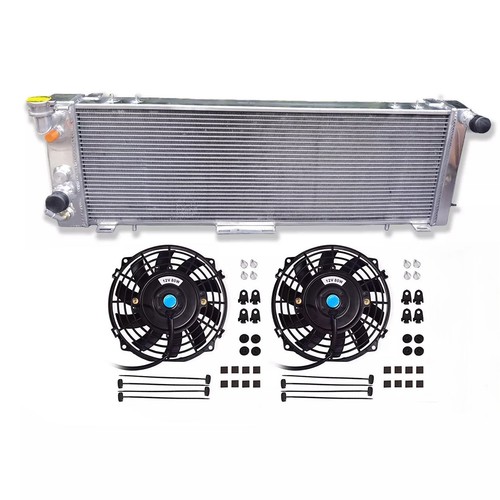Aluminum Radiator+Fan For 1991-2001 Jeep Cherokee XJ / Wagoneer Truck ...