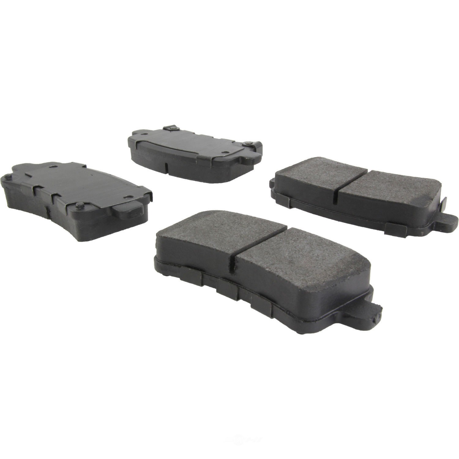 Disc Brake Pad Set-Posi-Quiet Metallic Disc Brake Pad with Shims and ...