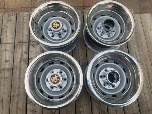 73-87 CHEVY GMC TRUCK BLAZER JIMMY 4X4 6 LUG 5 X 5 RALLY WHEELS NICE 15 ...