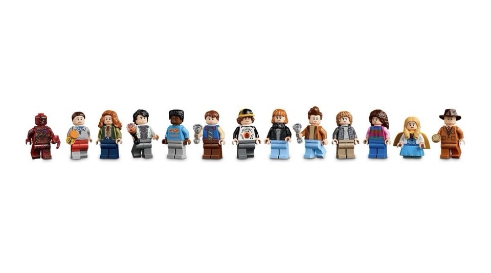 LEGO 11370 - Icons - Stranger Things: The Freelancer House: 13 Minifigs ...