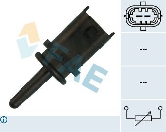 FAE Sensor, Ansauglufttemperatur 33222 für OPEL SAAB PORSCHE HONDA ...