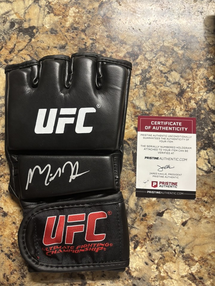 MIESHA TATE Signed UFC MMA Glove (PA Authentic) Autograph Bantamweight ...