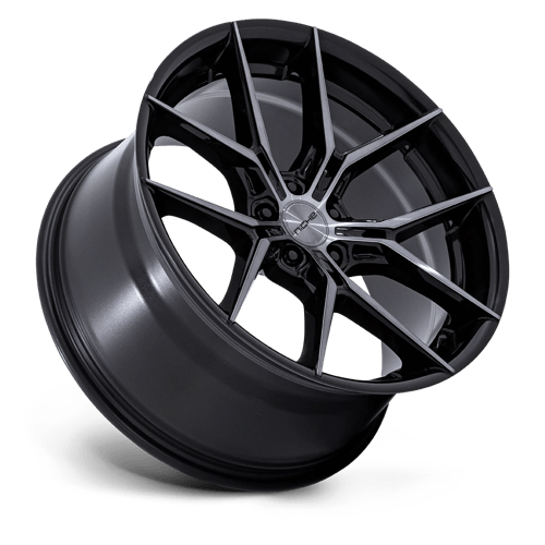 20x10.5 Niche NC279 Prodigy 5 Black Dark Tinted Wheels 5x112 (38mm) Set ...