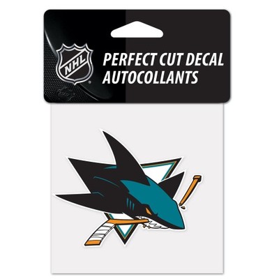 San Jose Sharks Car Window Decal 4 Perfect Cut Logo | eBay