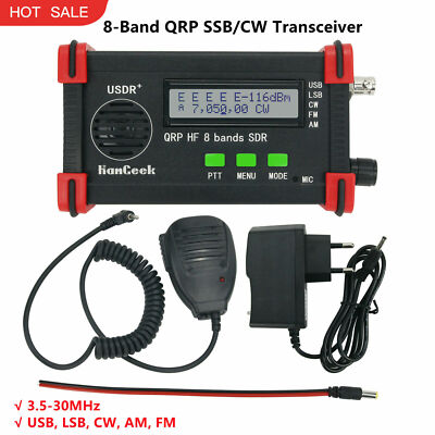 Handheld USDX USDR HF QRP SDR Transceiver SSB/CW 8-Band 5W DSP SDR ...