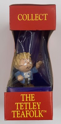 Tetley Tea Folk Collection Figure, Nephew (I Think), Original Box, Pre ...
