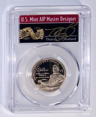 2022 S Proof PCGS 70 DCAM First Strike Sacagawea Dollar wT Cleveland ...