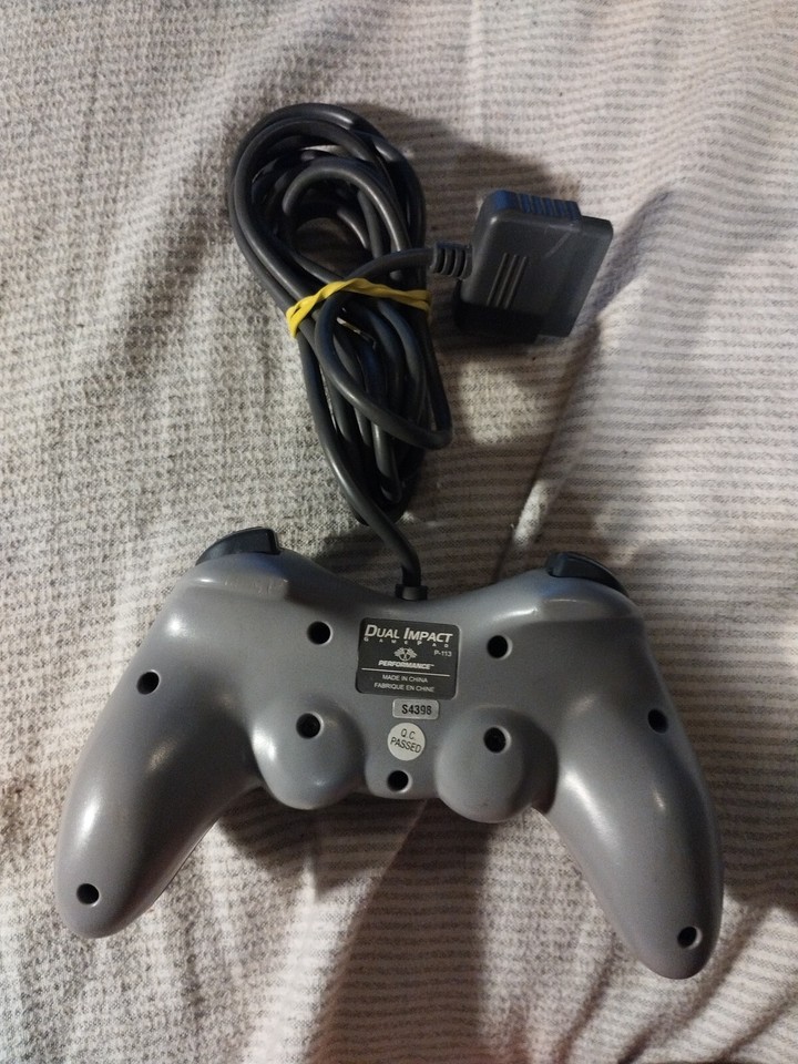Performance Dual Impact Game Pad Controller For PlayStation 1 & 2 #P ...