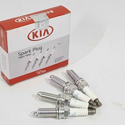 Genuine 1884310062 OEM For Kia (Hyundai) NGK Spark Plugs (Set of 4) | eBay