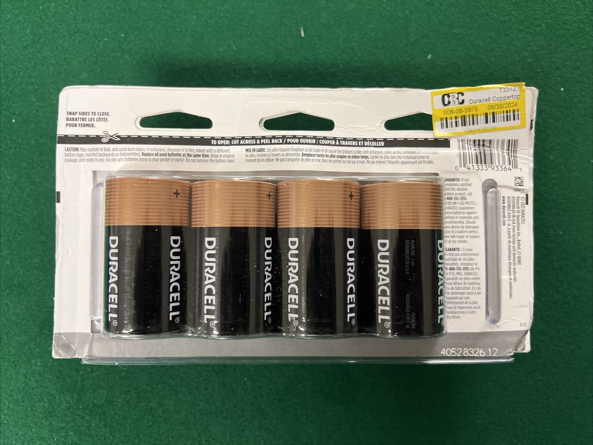 Duracell D Batteries 8 Pack