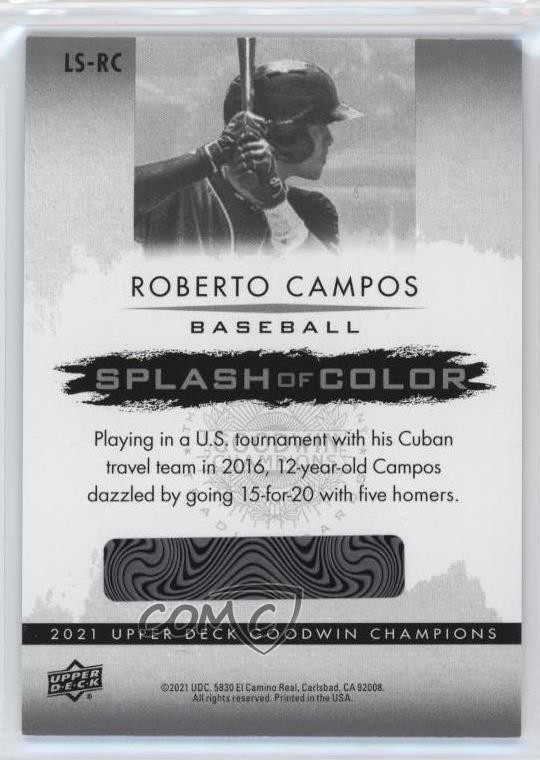 2021 Upper Deck Goodwin Champions Bounty Code Cards Tier 1 Roberto ...