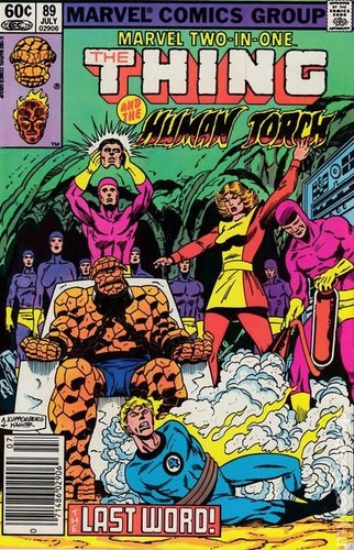 Marvel Two-in-One #89N FN 1982 Stock Image | eBay