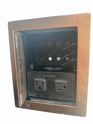 Extron HSA Cable Cubby 700 US 16-1405-02 CABLE ACCESS ENCLOSURE AV ...