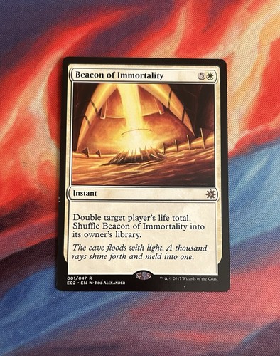 MTG Beacon of Immortality Explorers of Ixalan Rare Card 001 - LP See ...