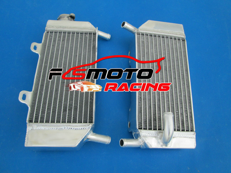 Aluminum radiator For Honda CRF250R CRF250X CRF 250R 250X 04 05 06 07 ...