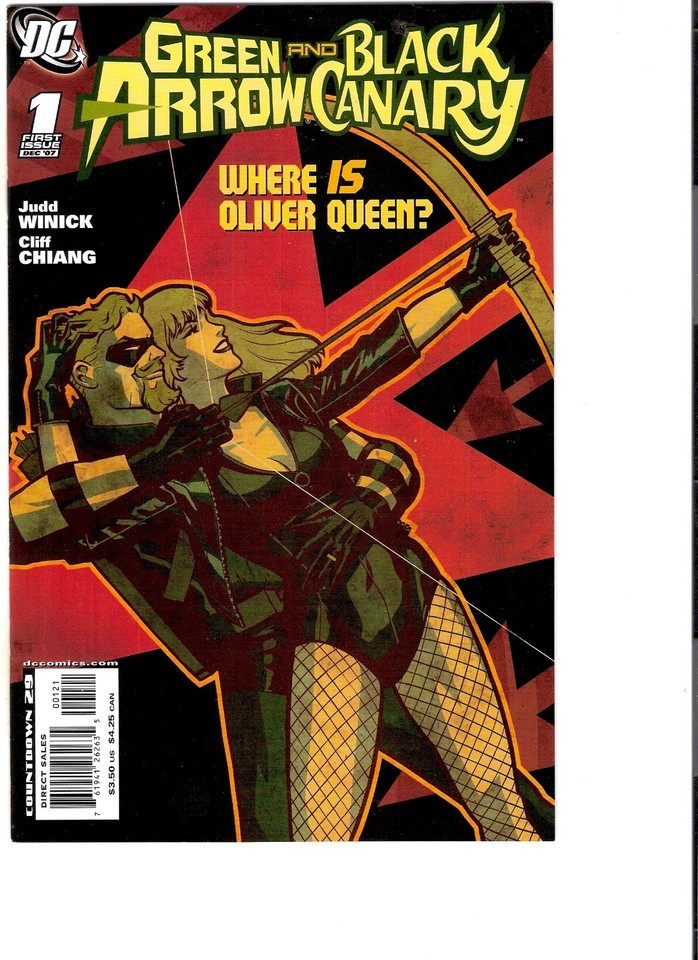 GREEN ARROW BLACK CANARY 1 4 SIGNED CHIANG 15 1ST APP. CARRIE HARTNELL ...