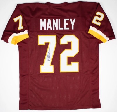 DEXTER MANLEY Signed Washington Redskins Custom XL Jersey (JSA ...