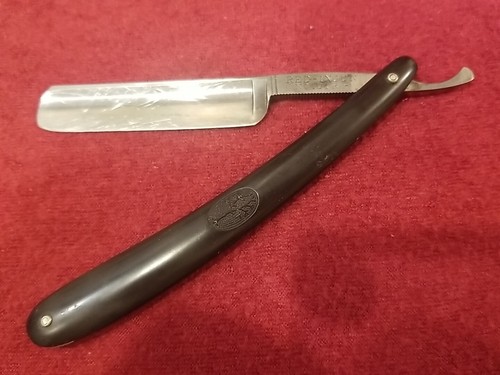 ANTIQUE H. BOKER & CO RED INJUN - No. 101 RP Straight Razor (Germany ...