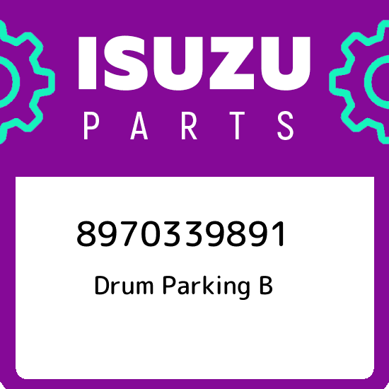 8970339891 Isuzu Drum Parking B 8970339891 Genuine OEM Part for sale ...