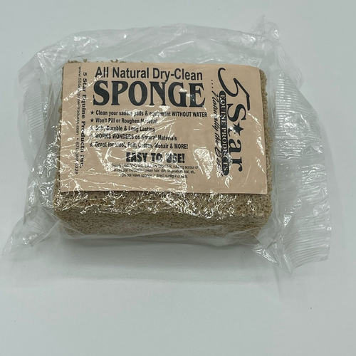 5 Star Equine Products All Natural Dry-Clean Sponge NEW | eBay