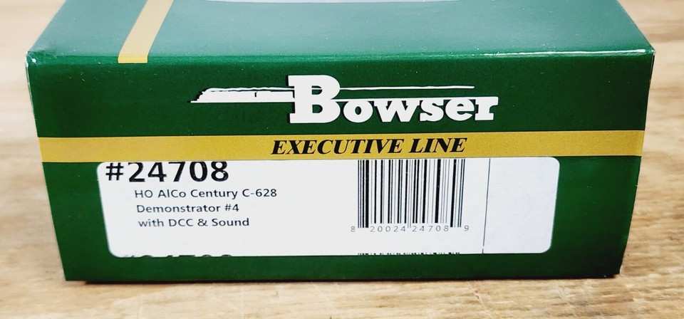 Alco C628 Century Alco #4 Demonstrator Bowser Executive Line 24708 DCC ...