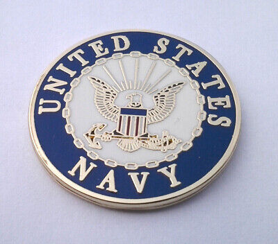 UNITED STATES NAVY LOGO (1") Military Hat Pin P12721 EE | eBay