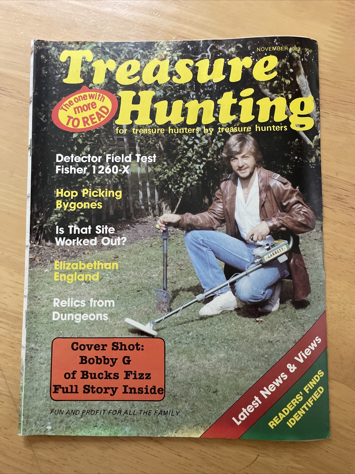Treasure Hunting Magazine November 1982 Metal Detecting, Detectorists ...