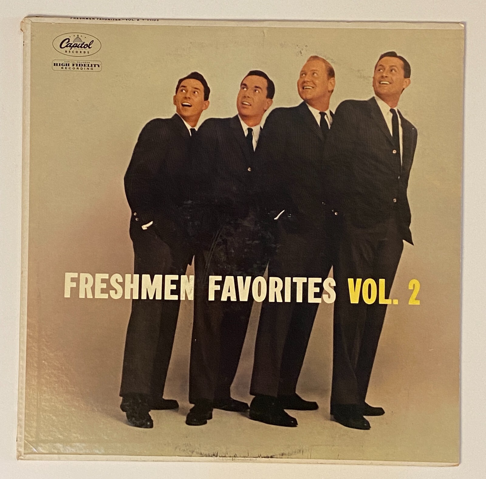 The Four Freshmen Freshmen Favorites Vol. 2 1959 Capitol Records T-1103 ...