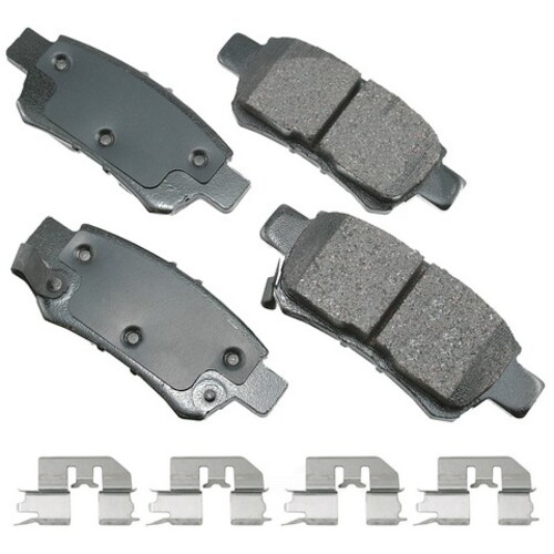 Disc Brake Pad Set-ProACT Ultra Premium Ceramic Pads fits 2005 Honda ...