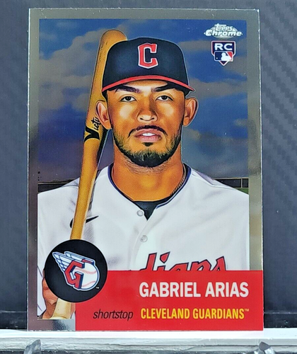 Gabriel Arias 2022 Topps Chrome Platinum Anniversary ROOKIE #99 ...