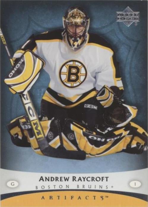 2005-06 Upper Deck Artifacts - Andrew Raycroft #7 for sale online | eBay