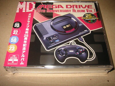Mega Drive 25th Anniversary Album Vol.1 Sega/Genesis SOUNDTRACK CD | eBay