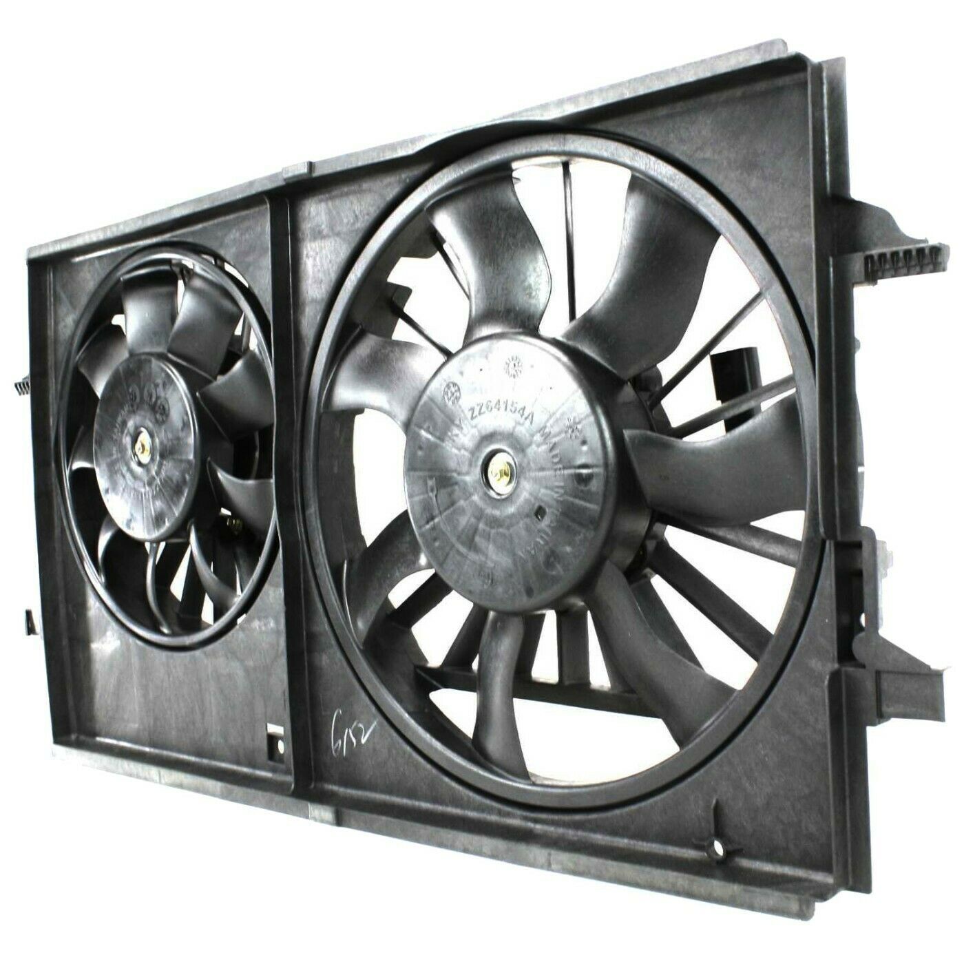 For 04-12 Chevrolet Malibu 05-10 Pontiac G6 Dual Radiator Cooling Fan ...