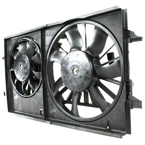 For 04-12 Chevrolet Malibu 05-10 Pontiac G6 Dual Radiator Cooling Fan ...