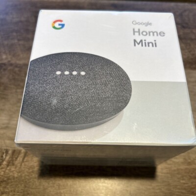 Google Home Mini Smart Assistant - Brand New FACTORY SEALED NEVER ...
