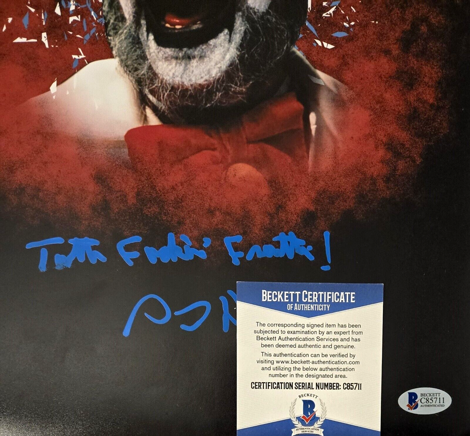 Sid Haig Signed Photo Captain Spaulding Autograph Horror 11x14 Beckett ...