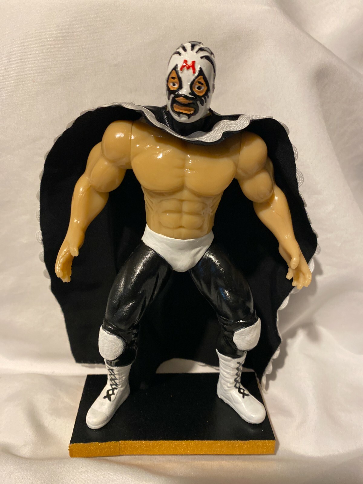 MIL MASCARAS Wrestler 7 in Action Figure Mexican luchador Toys HANDMADE ...