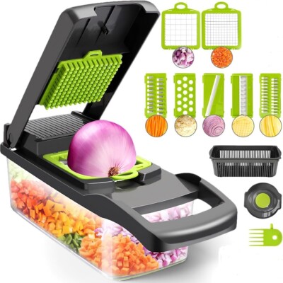 Heavy-Duty Vegetable Chopper | Super-Sharp, Ultra-Hardened | eBay