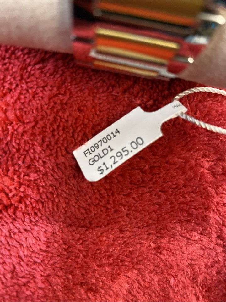 Salvatore Ferragamo Firenze FI00970014 GOLD1 Box With Tags | eBay