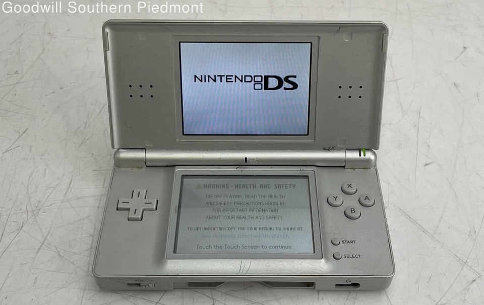 Nintendo DS Lite Handheld Video Game Console Only - Silver - Tested | eBay