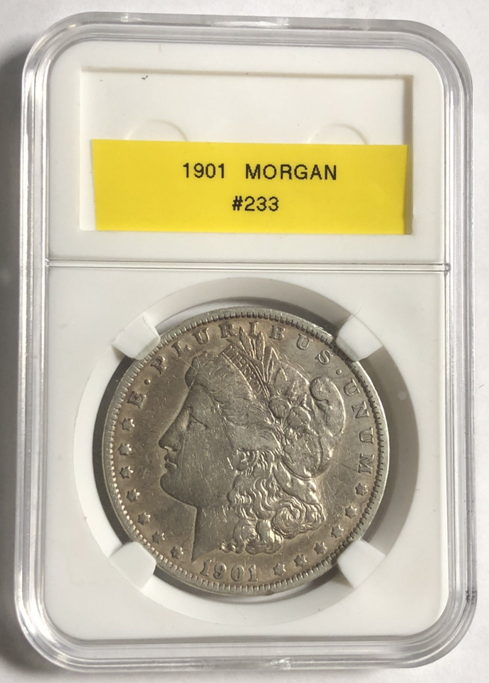 1901 MORGAN "VF STRONG GRADE" - C PICS, KEY/RARE DATE PHILADELPHIA - A ...