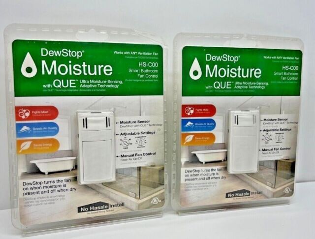 DewStop HS-C00-W7 120V 50/60Hz Condensation Fan Switch with Countdown ...