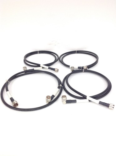 4x Times Microwave Coaxial Cables LMR-400-UltraFlex ~ 68999 5' Length ...