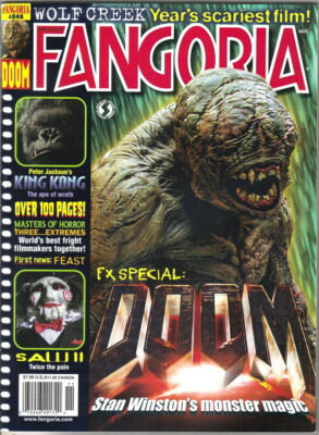 Fangoria Horror Magazine #248 Doom Movie Cover 2005 NEW UNREAD | eBay