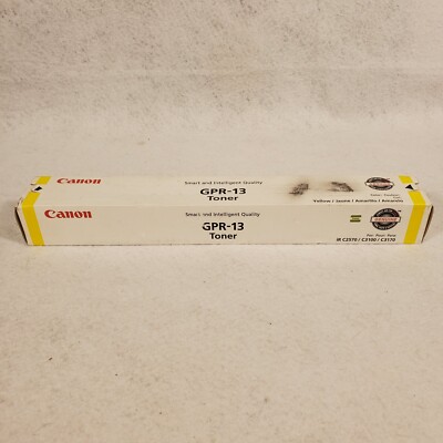 New Canon GPR-13 Toner 8643A003, Yellow for Canon imageRunner C3100 | eBay