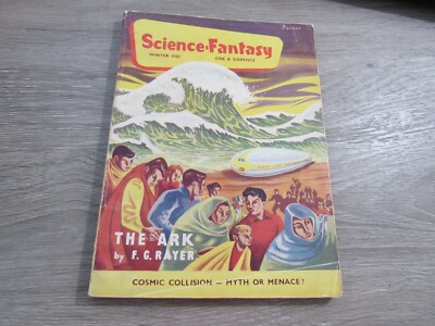 SCIENCE FANTASY MAGAZINE # 2 WINTER 1950 RARE UK PULP SF/FANTASY DIGEST ...