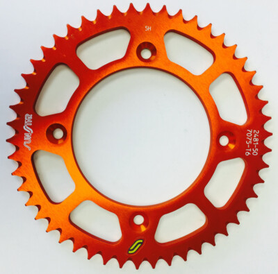 SUNSTAR SUNSTAR SPROCKET REAR ALUM KTM ORANGE PART# 5-248150OR | eBay