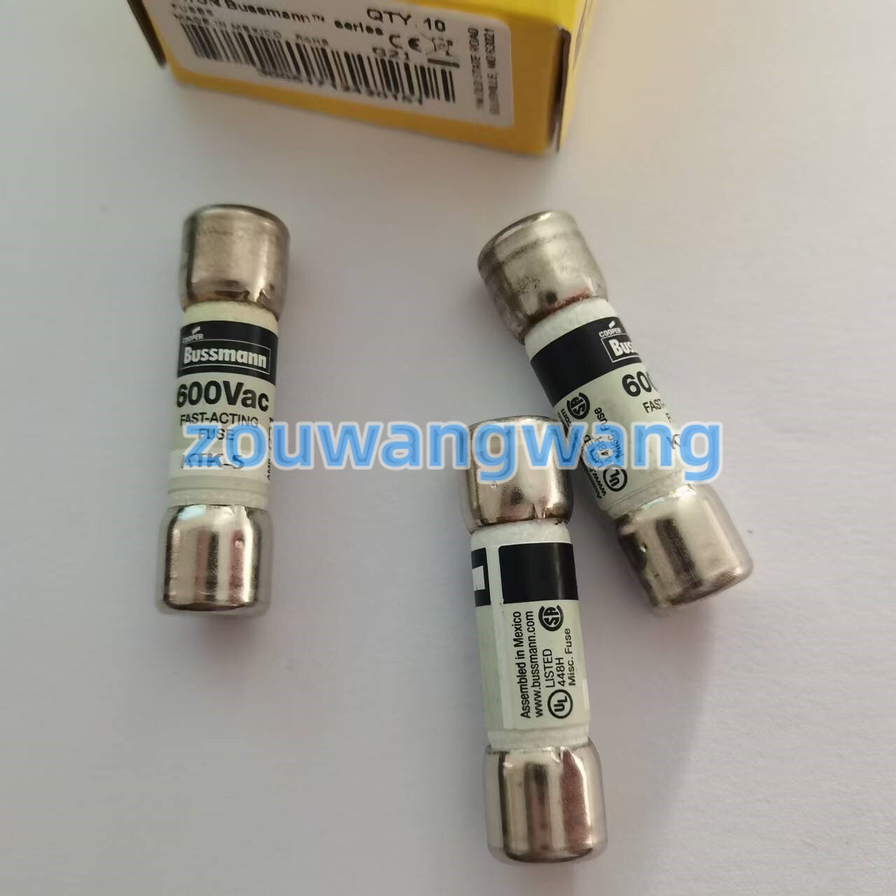 10 pcs KTK-5 Fuse 5A 600Vac，brand new with box，free shipping #Z | eBay